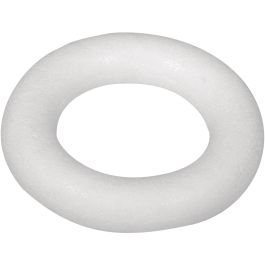 Styrofoam flat rings, 20cm ø – Rayher